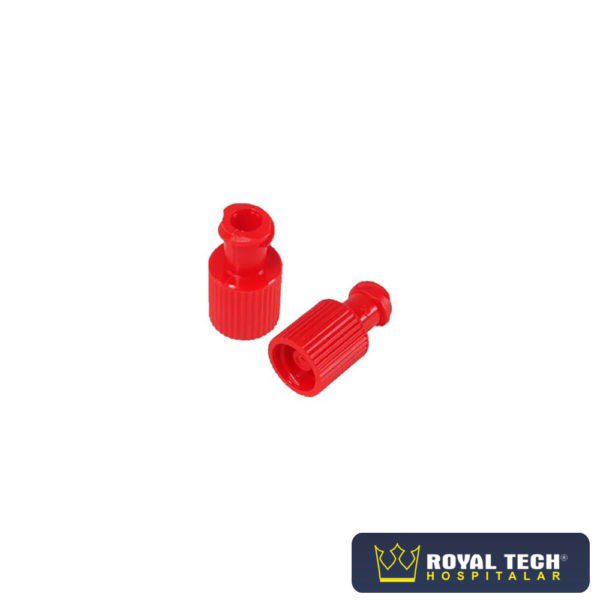 CONECTOR VALVULADO COM TAMPA 1UN (VITAL) - Royal Tech Hospitalar