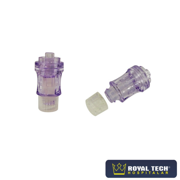 CONECTOR VALVULADO COM TAMPA 1UN (VITAL) - Royal Tech Hospitalar