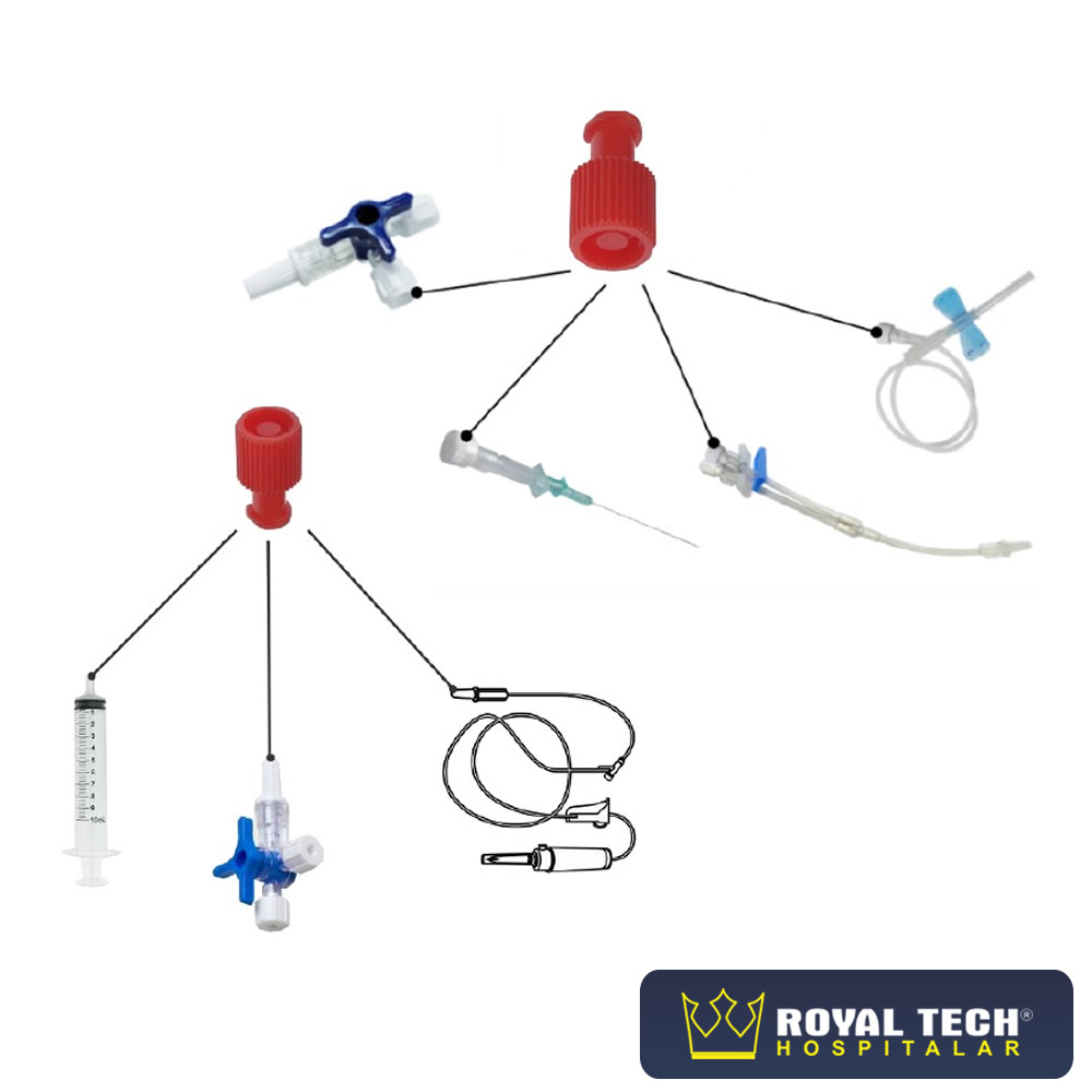 TAMPA LUER LOCK/SLIP 1UN (VITAL) - Royal Tech Hospitalar
