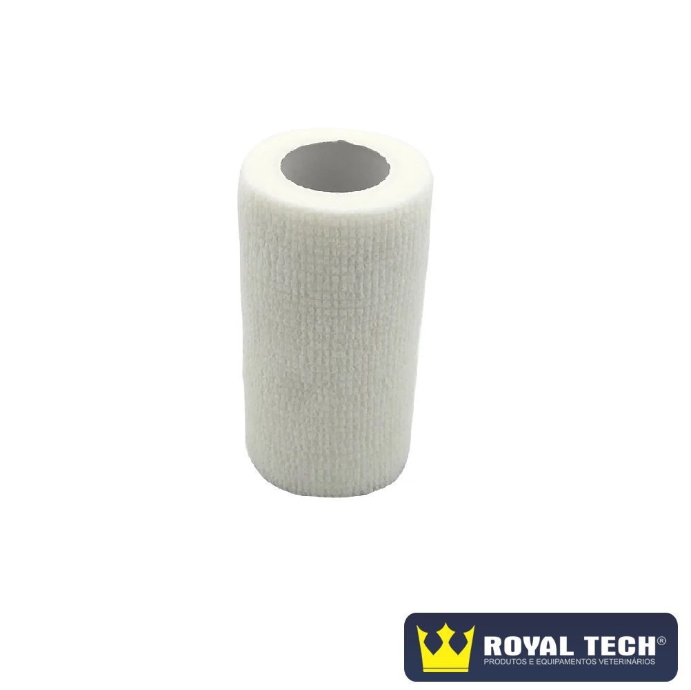 ATADURA ELÁSTICA BRANCA (10CMX4.5M) 1UN (SALPET) - Royal Tech Hospitalar